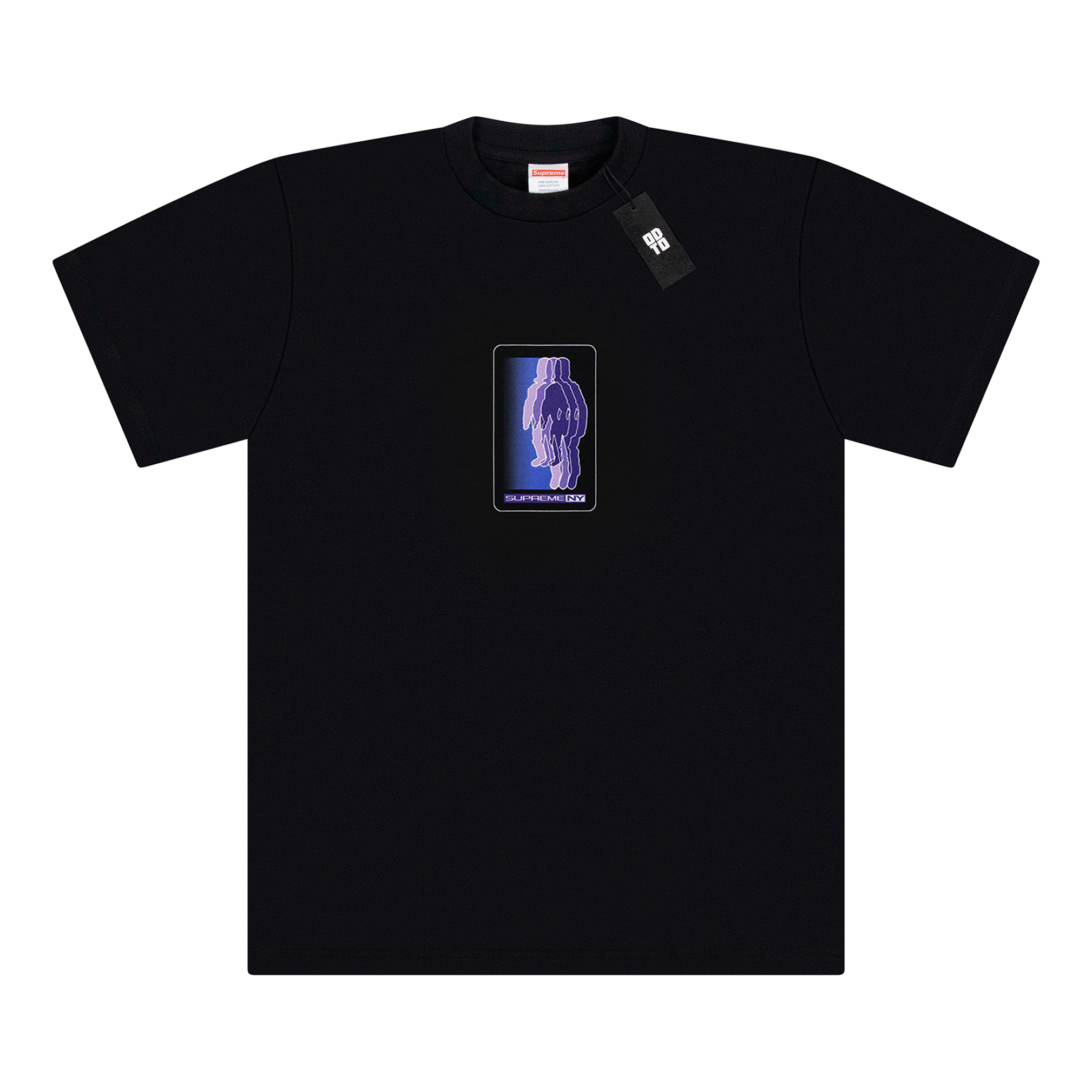 SUPREME BLUR TEE BLACK – ODTO