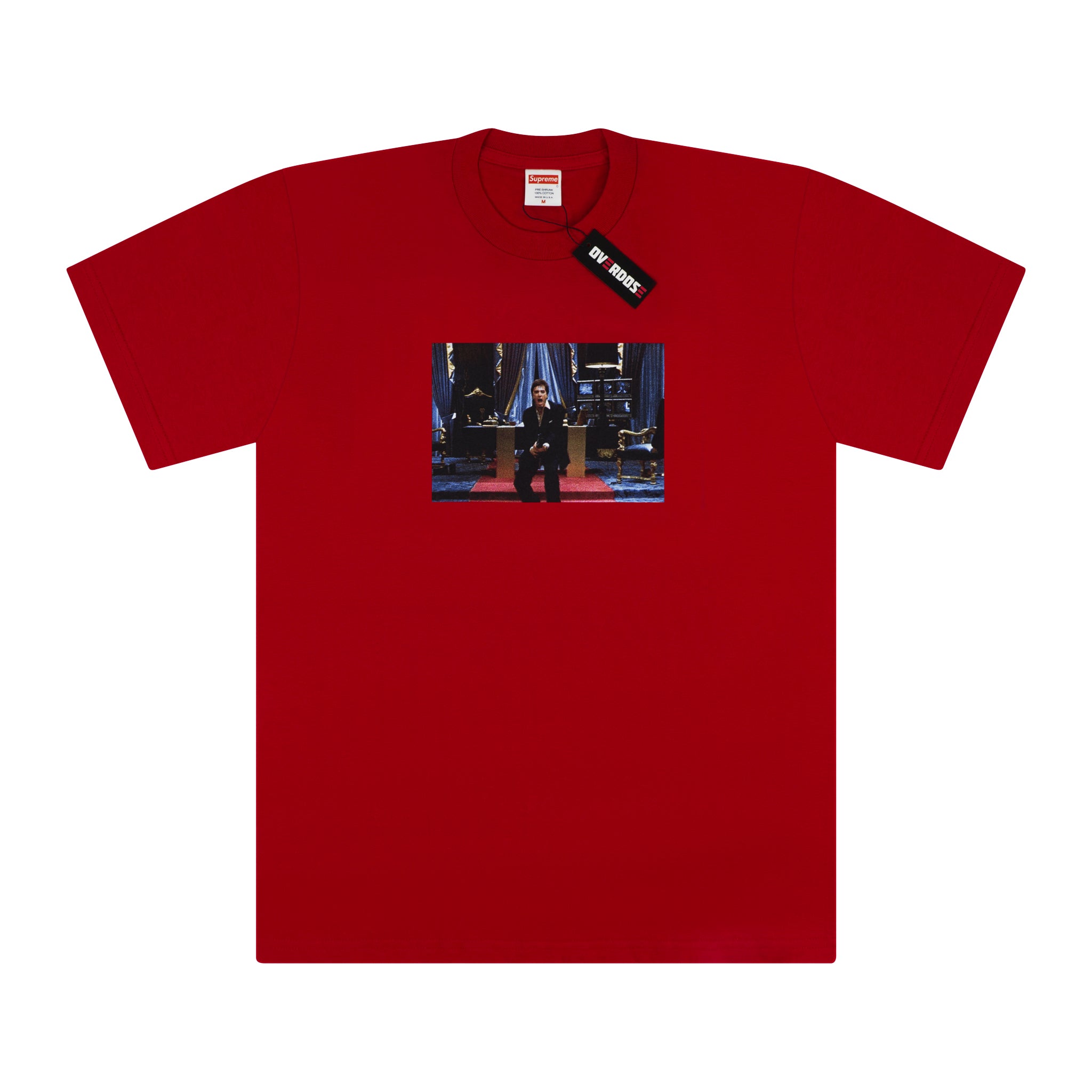 SUPREME SCARFACE FRIEND TEE RED – ODTO