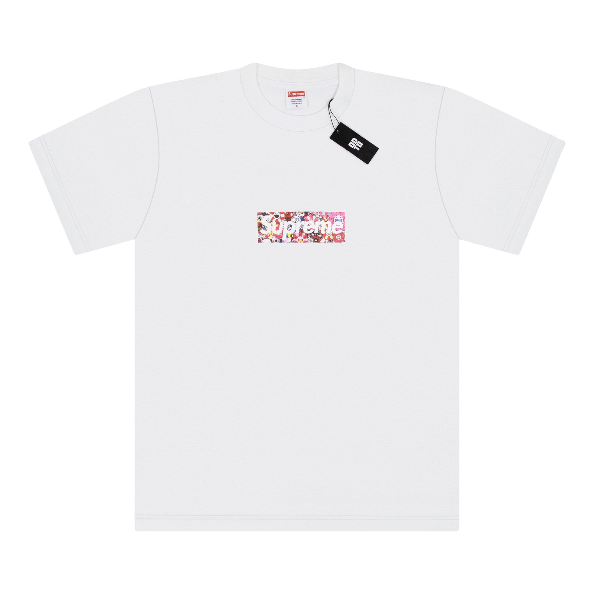 SUPREME TAKASHI MURAKAMI BOX LOGO TEE WHITE – ODTO