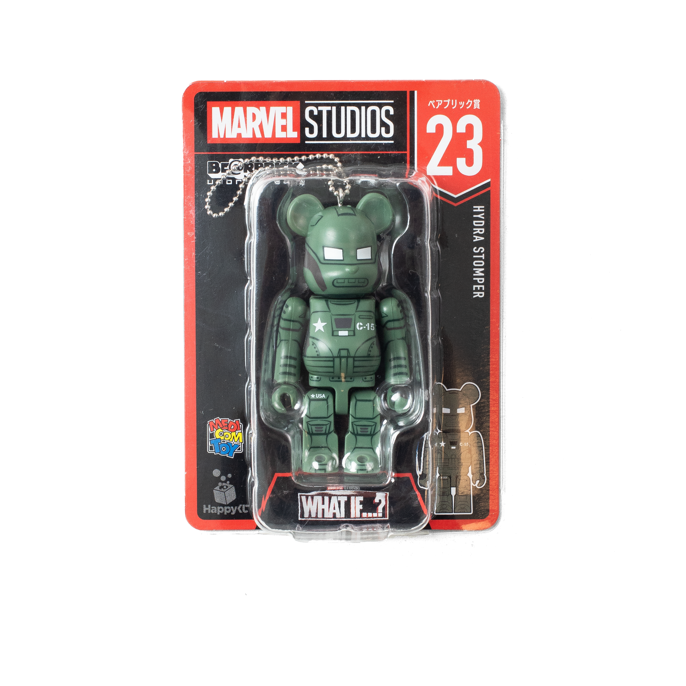 BEARBRICK MARVEL 100% KEYCHAIN 23 – ODTO
