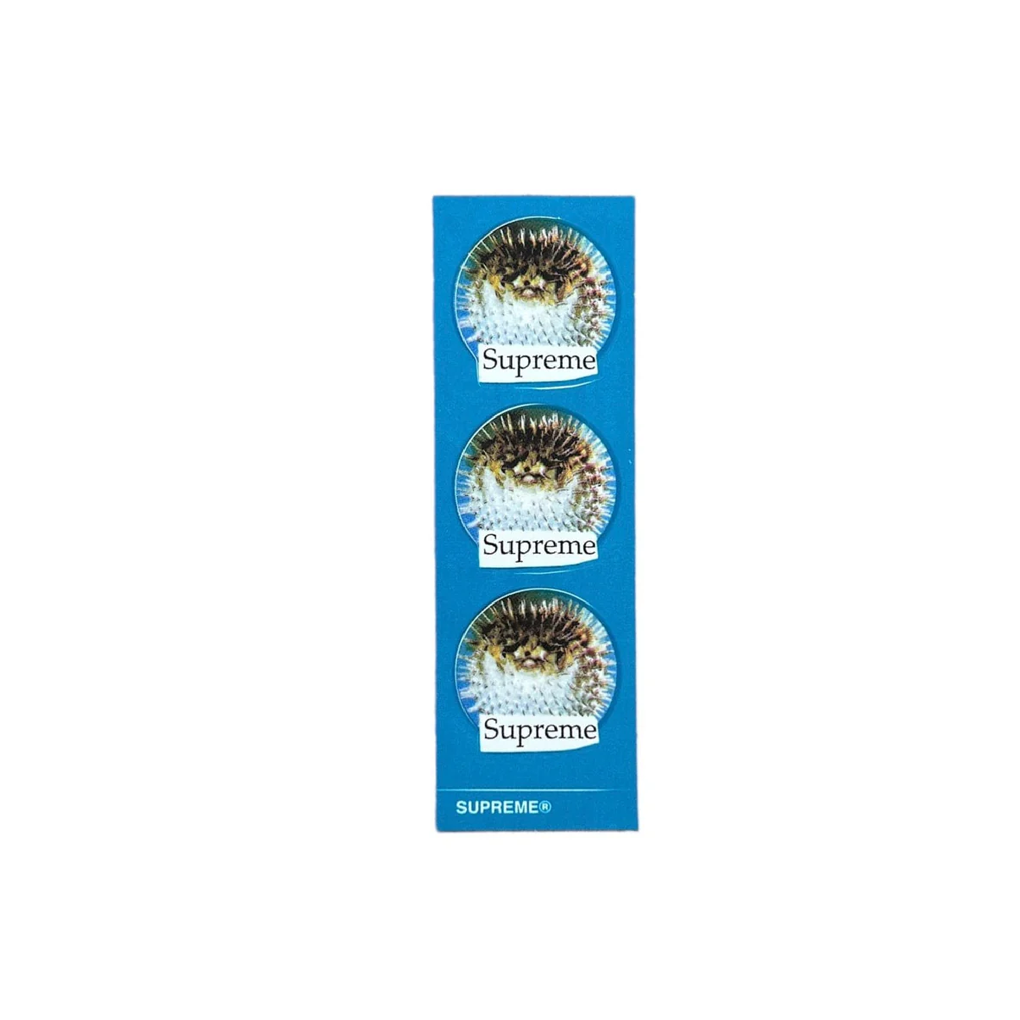 SUPREME PUFFER FISH MINI STICKER STRIP – ODTO