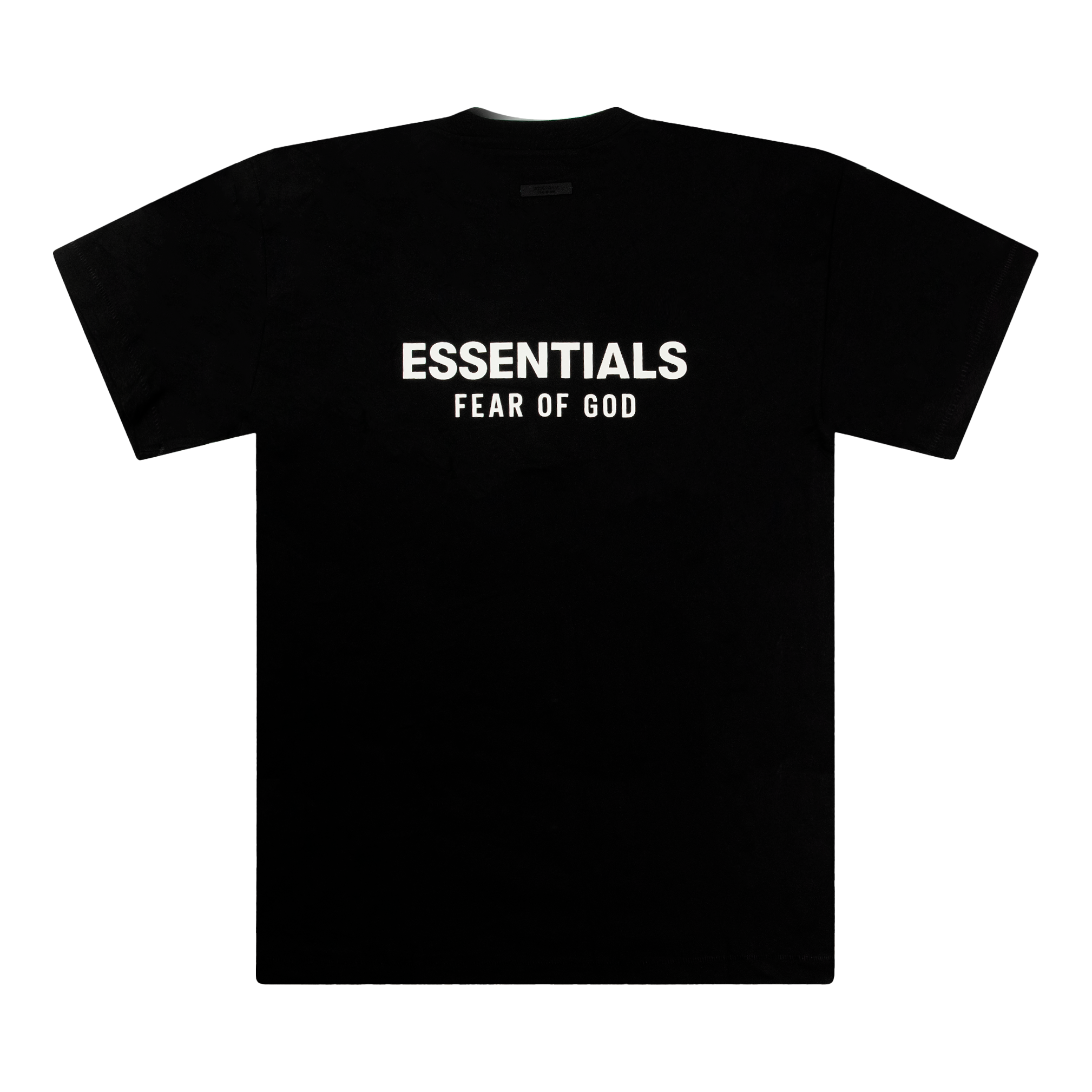 ESSENTIALS FW24 BACK LOGO TEE BLACK – ODTO