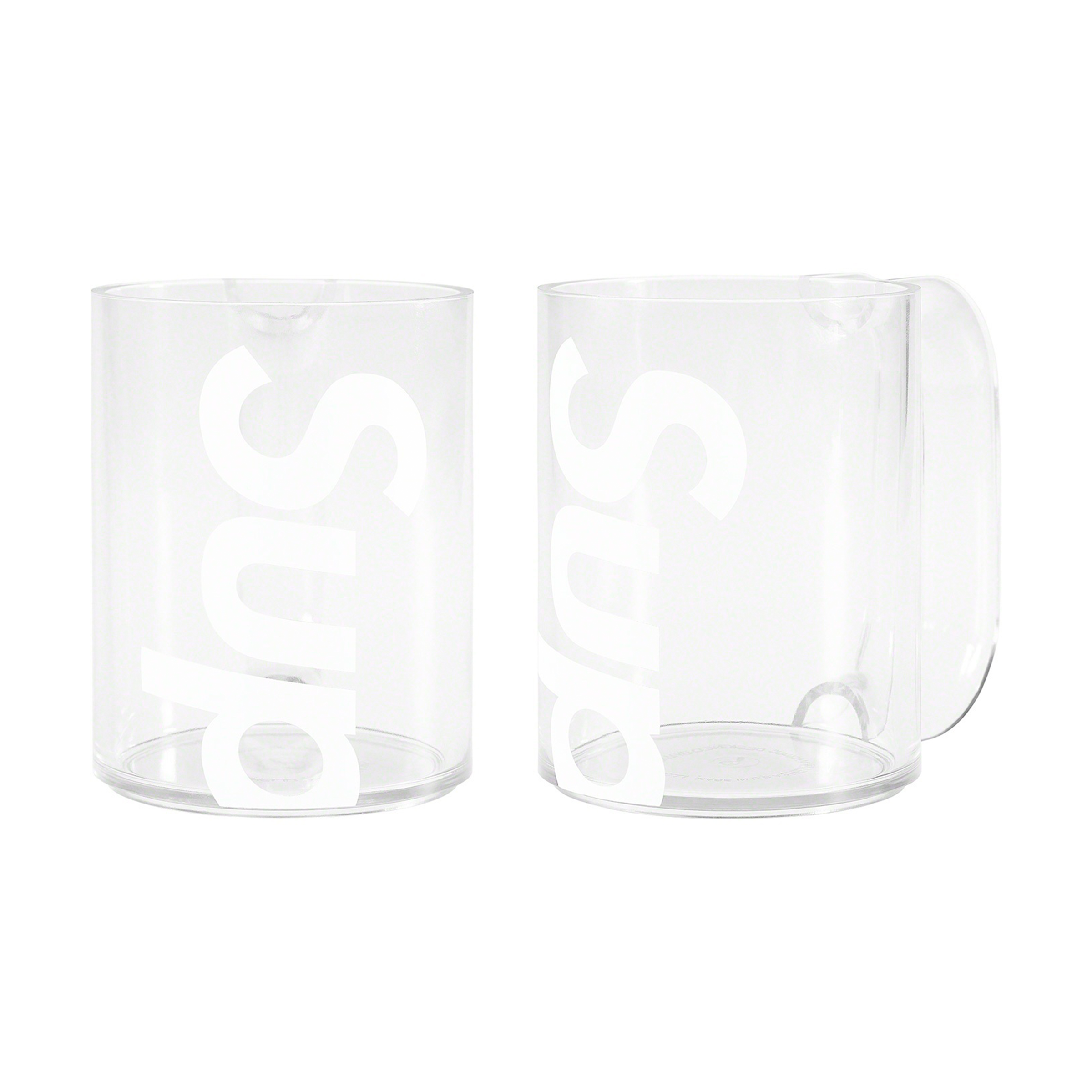 SUPREME HELLERS MUG (SET OF 2) CLEAR – ODTO