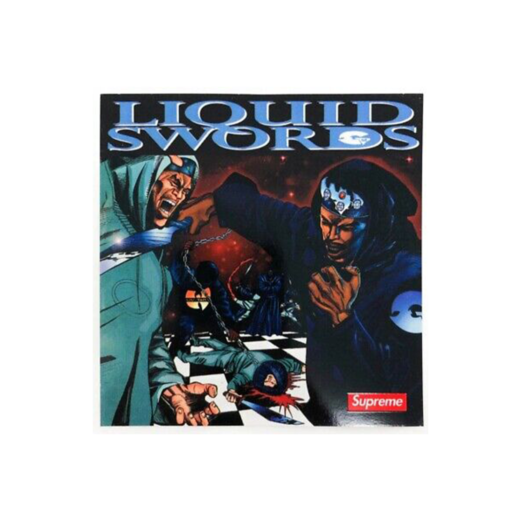SUPREME LIQUID SWORDS STICKER – ODTO