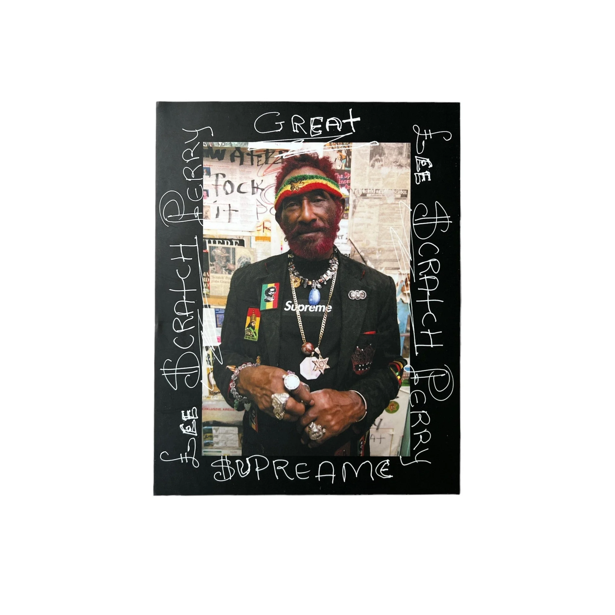 SUPREME LEE SCRATCH PERRY STICKER – ODTO